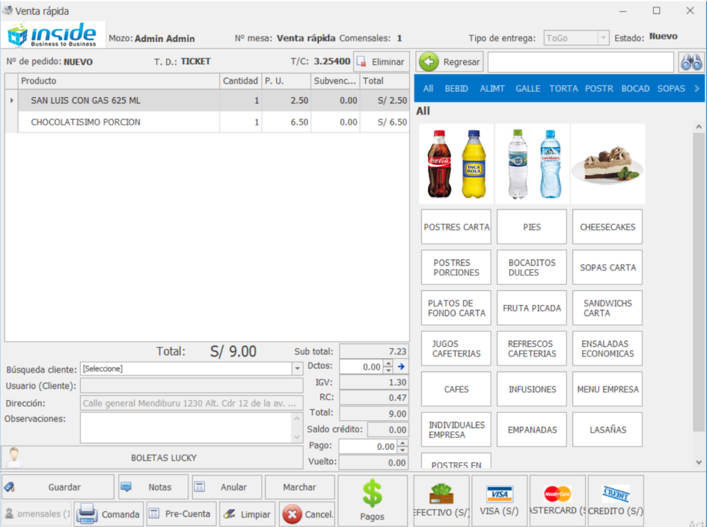 POS Punto de Venta – Microsoft Dynamics 365